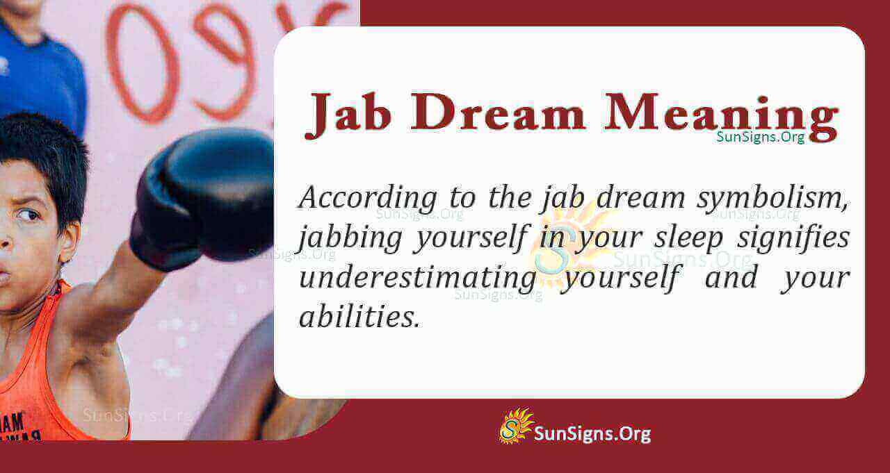 Jab In Your Dream - Meaning, Interpretation And Symbolism - SunSigns.Org