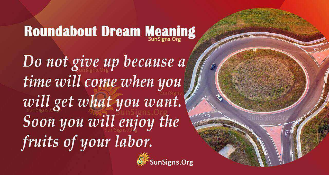 Seeing A Roundabout In Your Dream - Meaning, Interpretation and ...