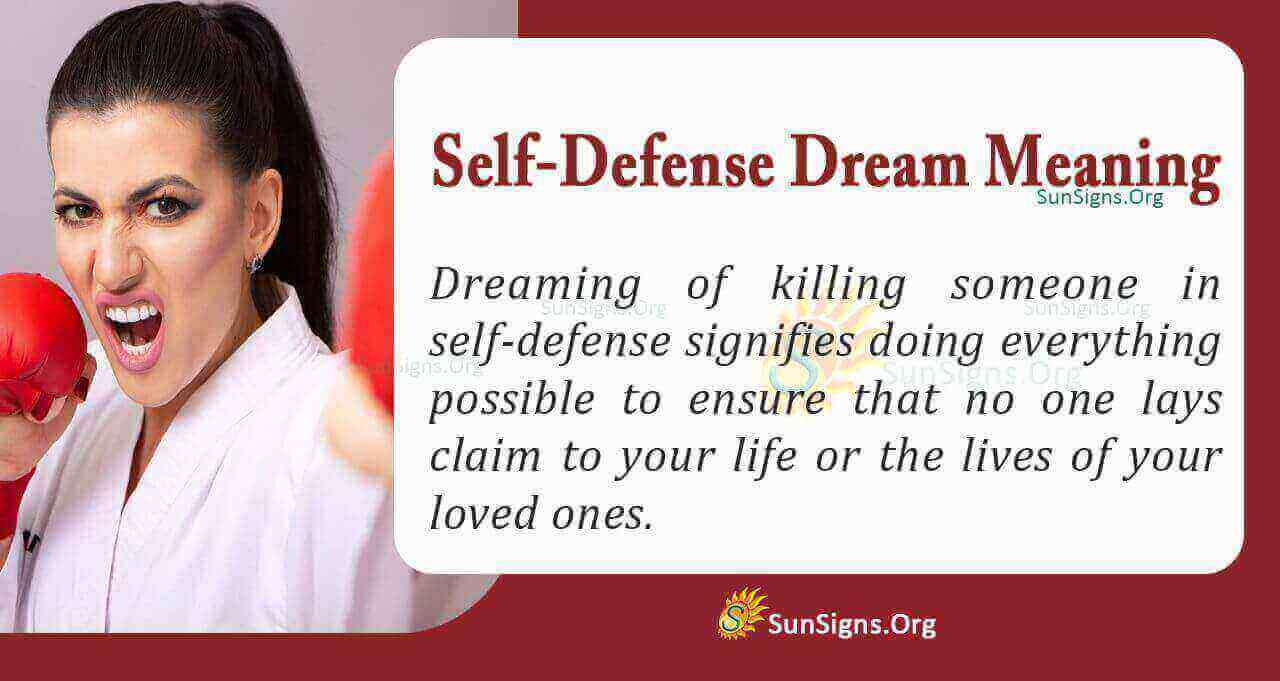 Self Defense In Dreams - Meaning, Interpretation and Symbolism ...