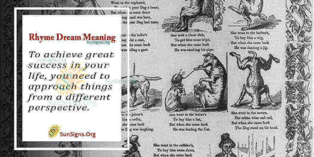 Rhyme Dream Symbol - Meaning, Interpretation And Symbolism