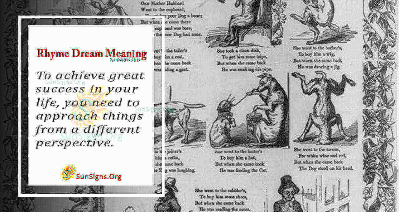 Rhyme Dream Symbol - Meaning, Interpretation And Symbolism