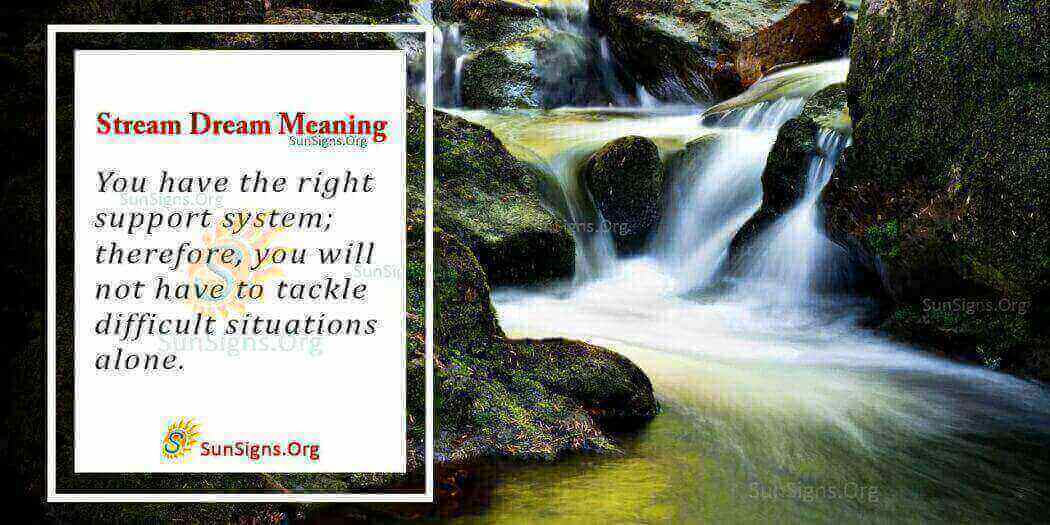 Stream Dream Symbol - Meaning, Interpretation And Symbolism - SunSigns.Org