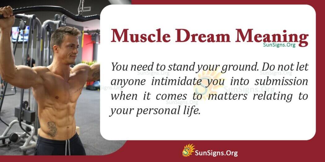 Seeing A Muscle In Your Dream - Meaning, Interpretation And Symbolism ...