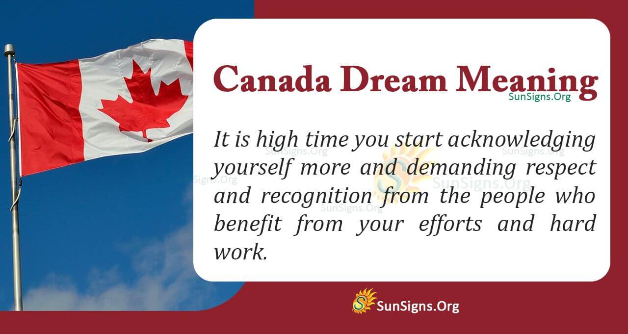 What Does Dreaming Of Canada Mean? Interpretation And Symbolism ...