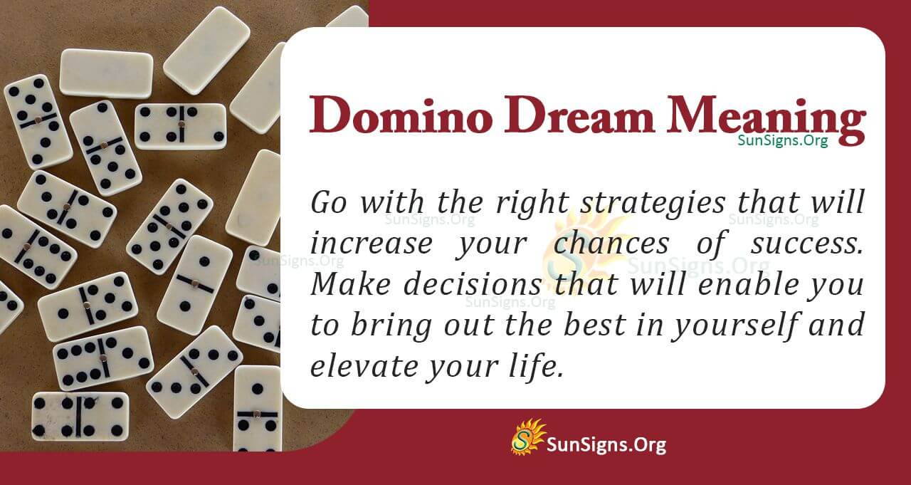 What Do Dominoes Mean in Your Dream? Interpretation and Symbolism ...