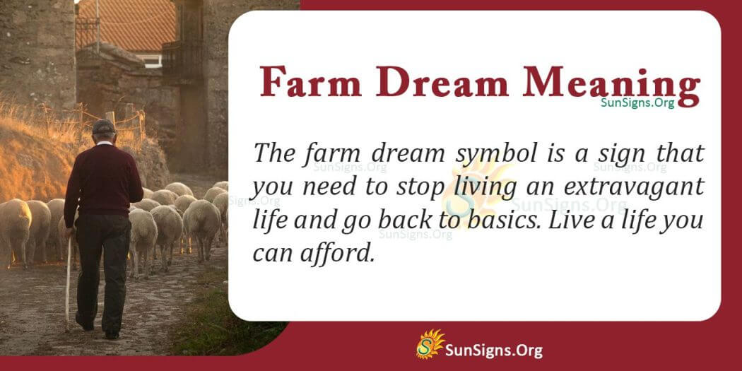 Seeing A Farm In Your Dream - Meaning, Interpretation And Symbolism ...