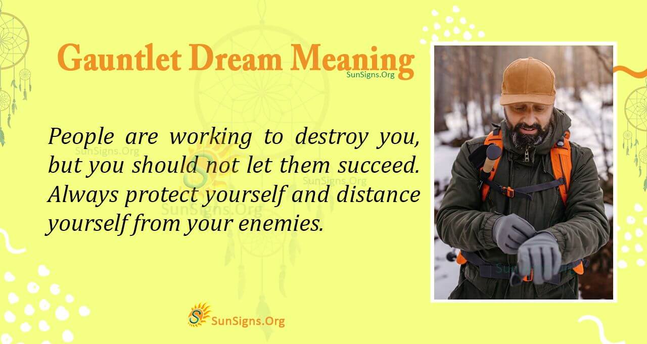 Dreaming of a Gauntlet - Meaning, Interpretation and Symbolism ...