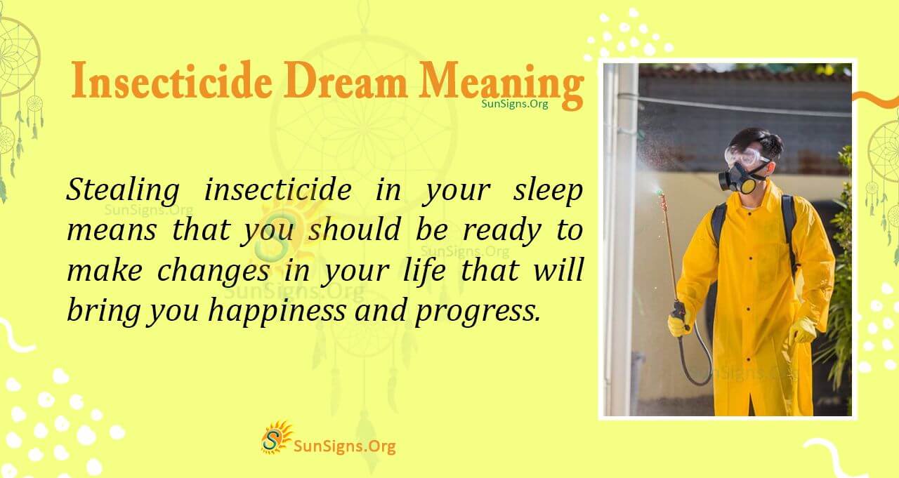 Insecticide in Your Dream - Meaning, Interpretation and Symbolism ...