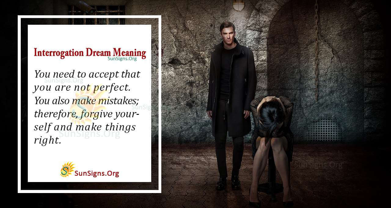 Understanding Interrogation Dream - Meaning, Interpretation and ...
