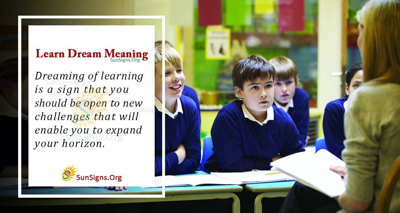 What Does Learning in Your Dream Mean? Interpretation and Symbolism ...