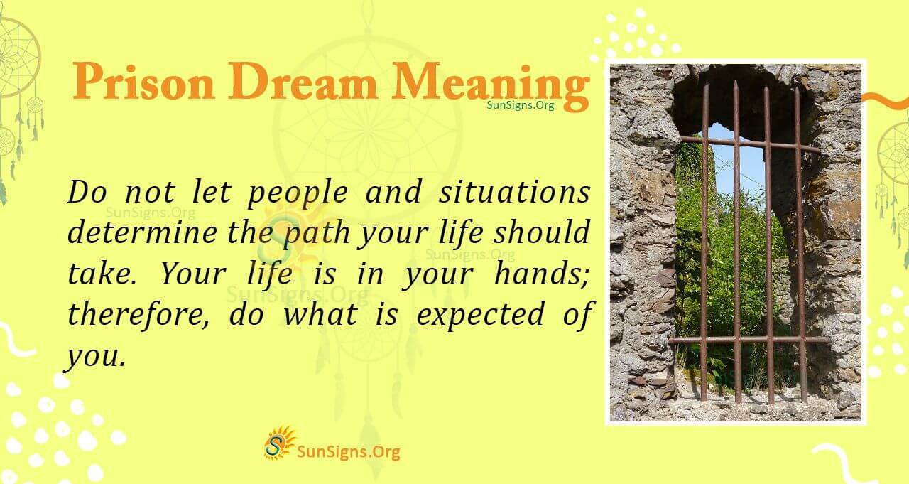 Did You See A Prison In Your Dream? - Meaning, Interpretation And ...