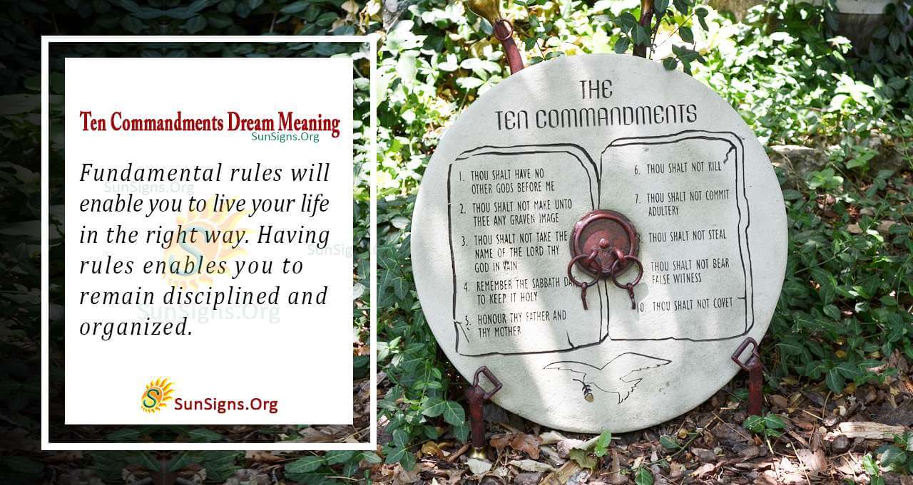 Seeing The Ten Commandments In Your Dream - Meaning, Interpretation And ...