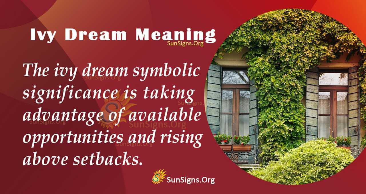 Significance of Ivy Dream - Meaning, Interpretation and Symbolism ...