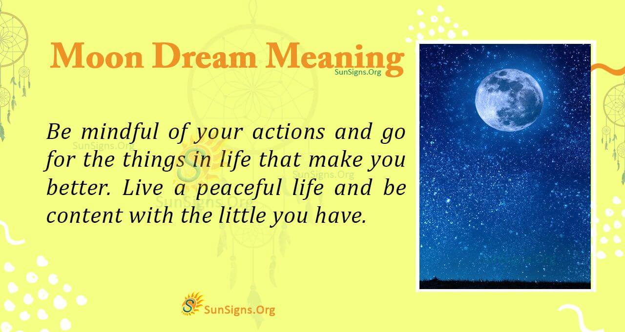 Seeing The Moon in Your Dream and Its Meaning, Interpretation and ...