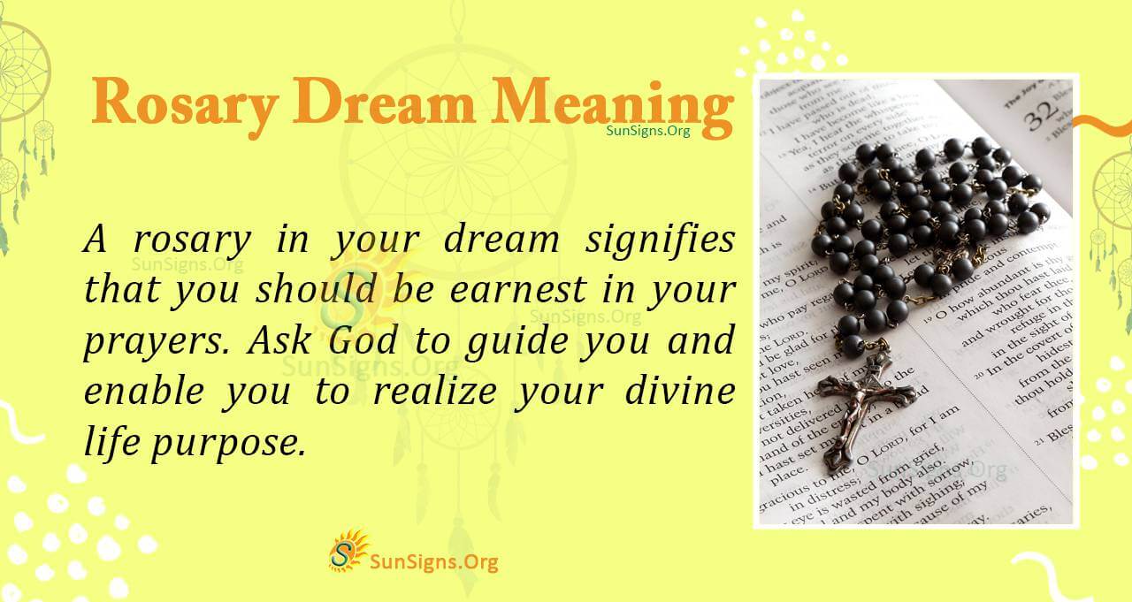 What Is The Meaning Of A Rosary Dream? - Interpretation And Symbolism ...