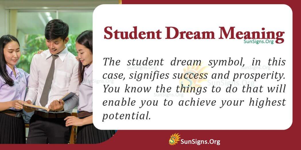 What Does A Student Dream Mean? Interpretation And Symbolism - SunSigns.Org