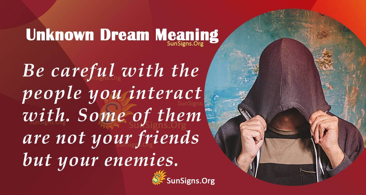 Unknown People in Your Dream - Meaning, Interpretation And Symbolism ...