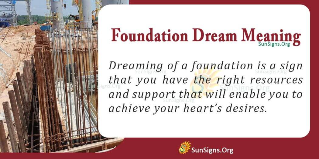 A Foundation in Your Dream - Meaning, Interpretation and Symbolism ...