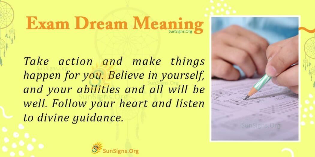 What Does an Exam Mean In Your Dream? Meaning, Interpretation and ...
