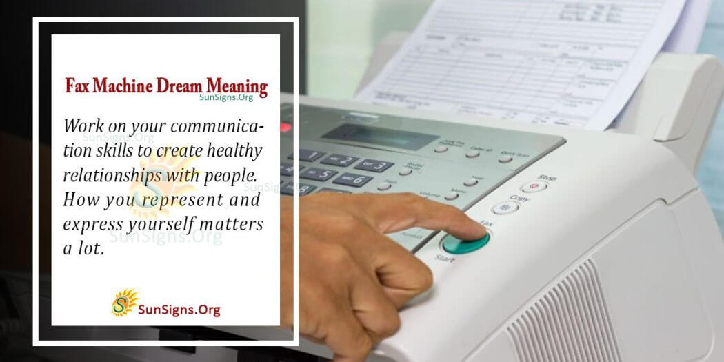 See A Fax Machine In Your Dream - Meaning, Interpretation And Symbolism ...