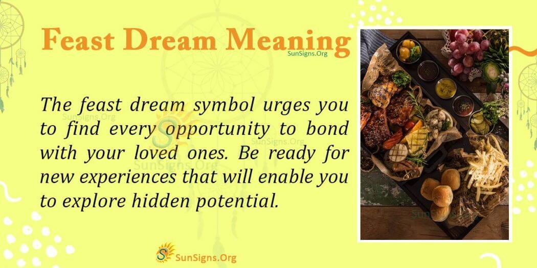 Dreaming of a Feast - Meaning, Interpretation and Symbolism - SunSigns.Org