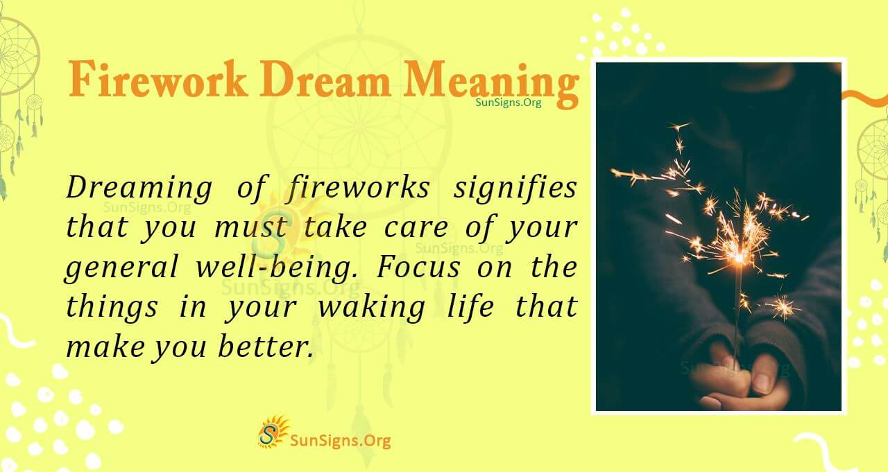 Fireworks in Your Dream - Meaning, Interpretation and Symbolism ...