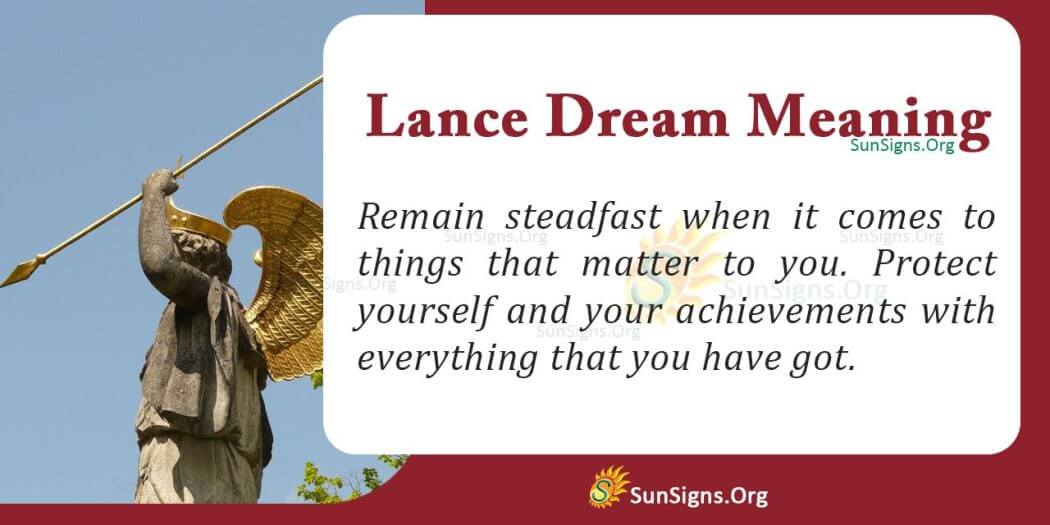 Dream About A Lance - Meaning, Interpretation And Symbolism - SunSigns.Org