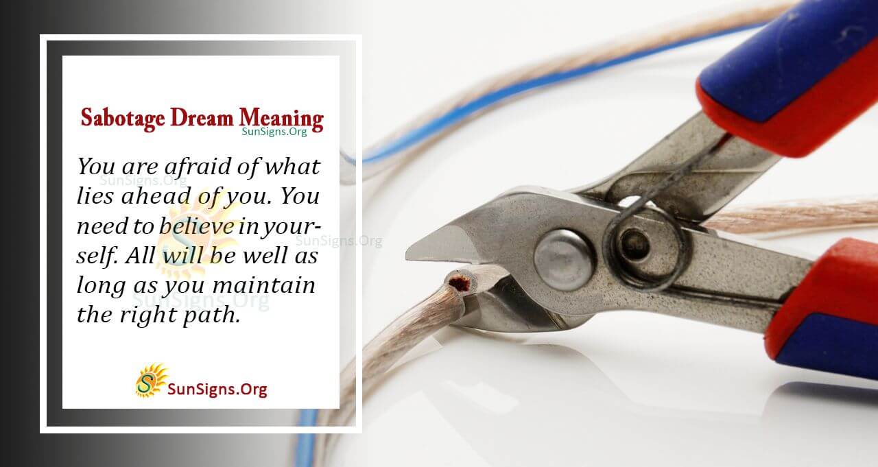 Sabotage Dream Symbol - Meaning, Interpretation And Symbolism ...