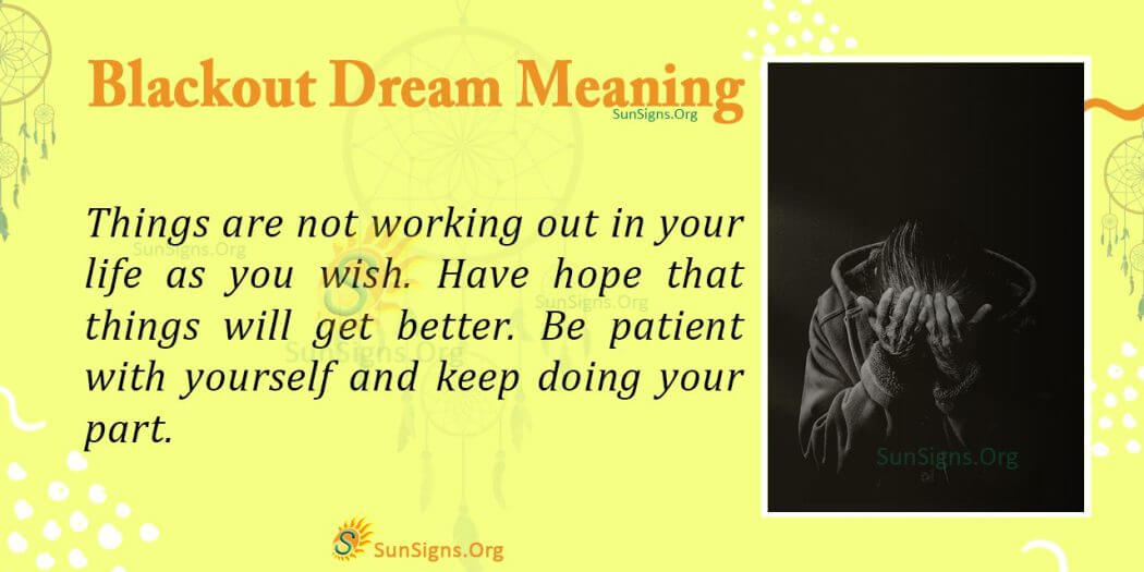 Dreaming of a Blackout - Meaning, Interpretation and Symbolism ...