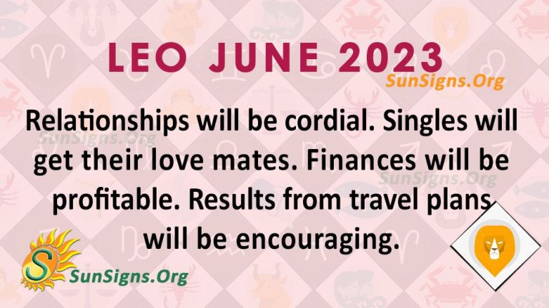 June 2023 Horoscope Predictions for All - SunSigns.Org
