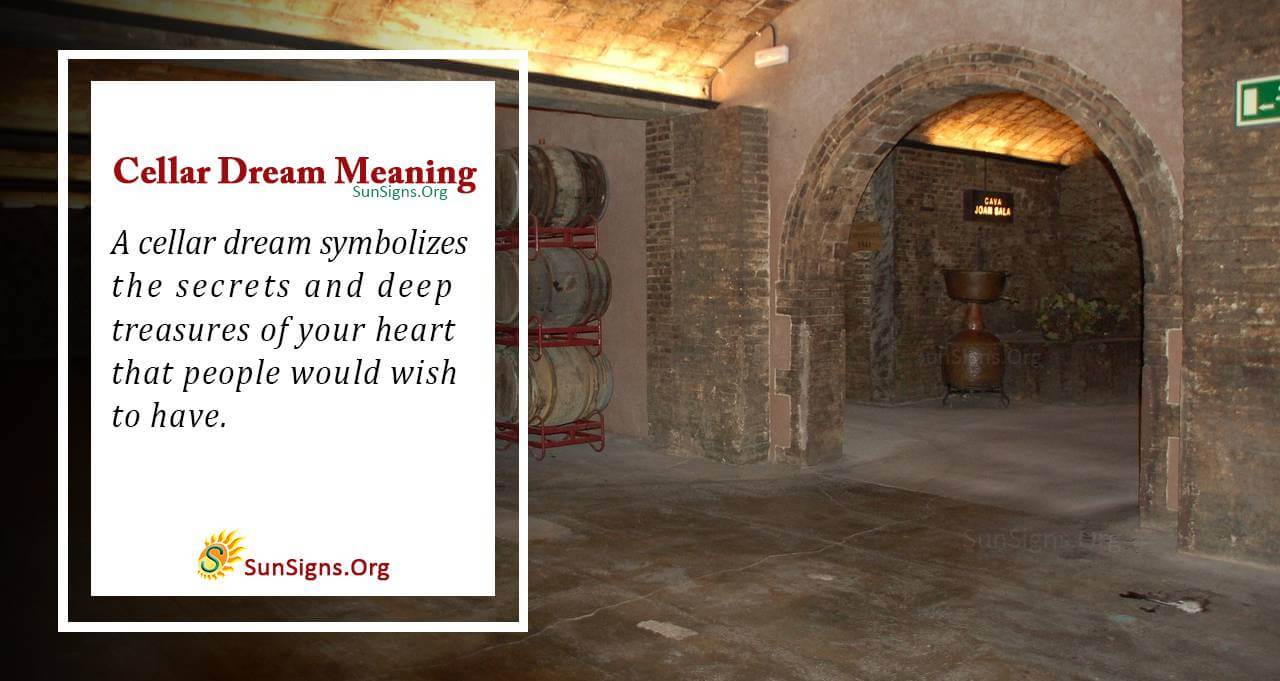 Cellar Dream Symbol - Meaning, Interpretation And Symbolism - SunSigns.Org