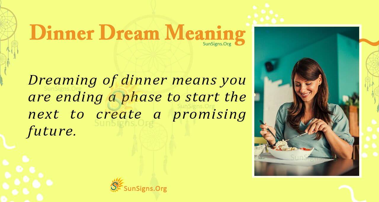 Eating Dinner In A Dream - Meaning, Interpretation And Symbolism ...