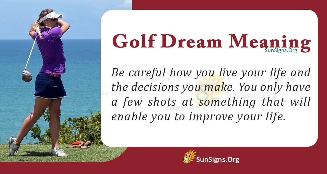 Dreaming of Golf - Meaning, Interpretation and Symbolism - SunSigns.Org