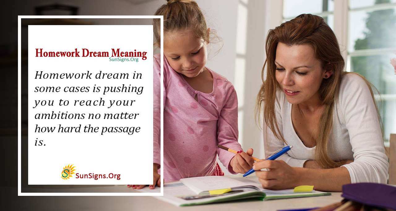 Doing Homework In Your Dream - Meaning, Interpretation And Symbolism ...