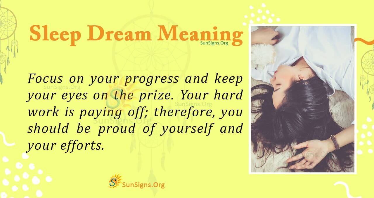 Dream Meaning of Sleep - Interpretation and Symbolism - SunSigns.Org