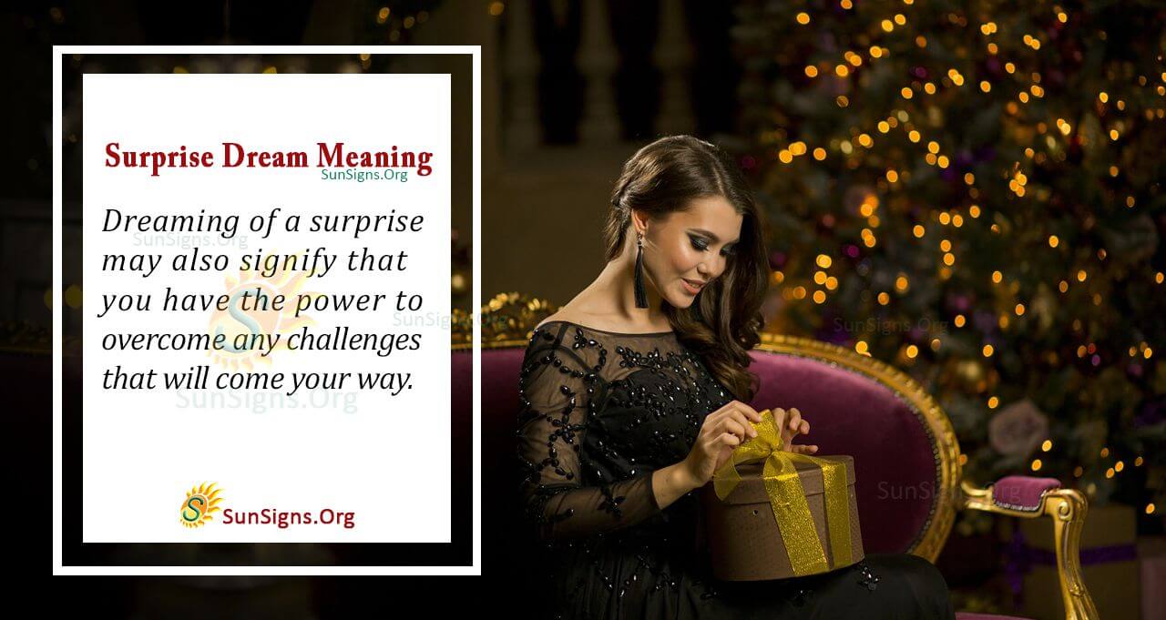 A Surprise In Your Dream - Meaning, Interpretation and Symbolism ...