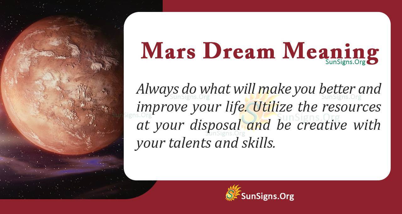 Mars Dream Symbol - Meaning, Interpretation and Symbolism - SunSigns.Org