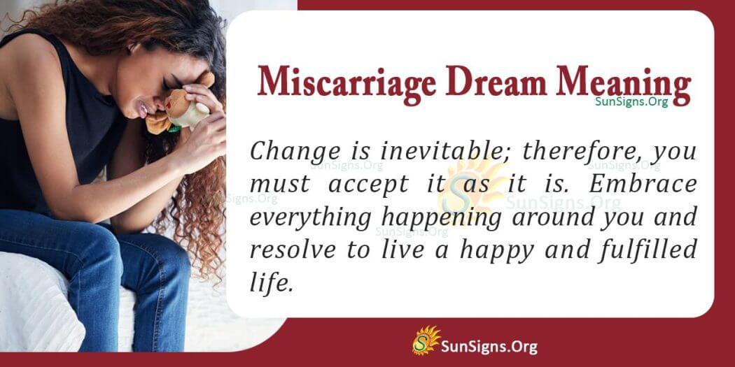 A Miscarriage In Your Dream Meaning Interpretation And Symbolism