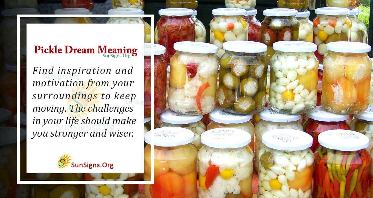 Seeing A Pickle Dream - Meaning, Interpretation and Symbolism ...