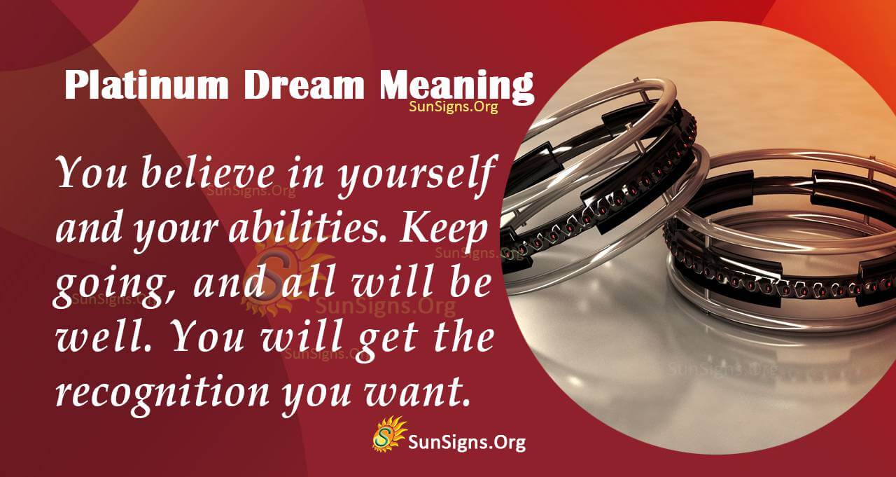 What Does Dreaming of Platinum Signify? Interpretation and Symbolism ...