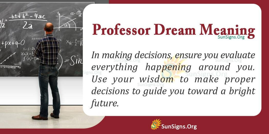 What Does a Dream About a Professor Mean? Interpretation and Symbolism ...