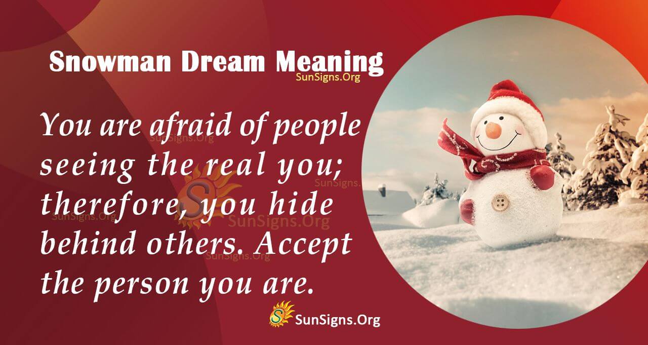 Dream About A Snowman - Meaning, Interpretation and Symbolism ...