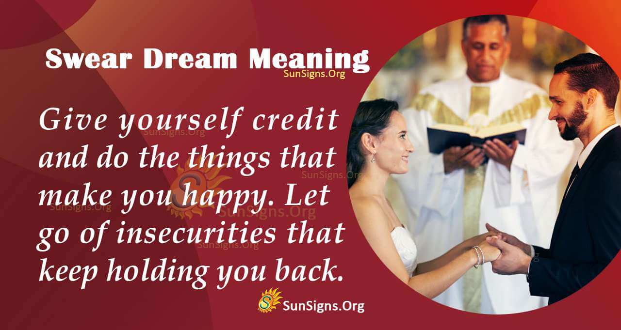 Dreaming of Swearing - Meaning, Interpretation and Symbolism - SunSigns.Org