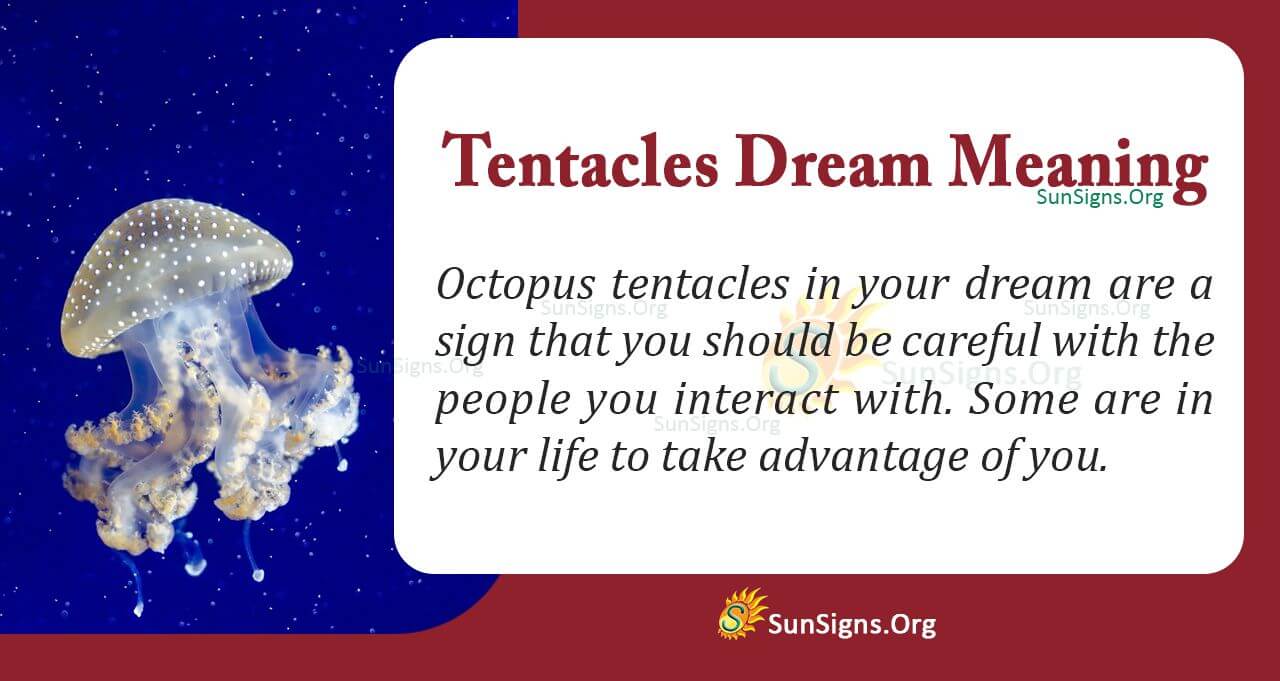 Dreaming of Tentacles - Meaning, Interpretation and Symbolism - SunSigns.Org