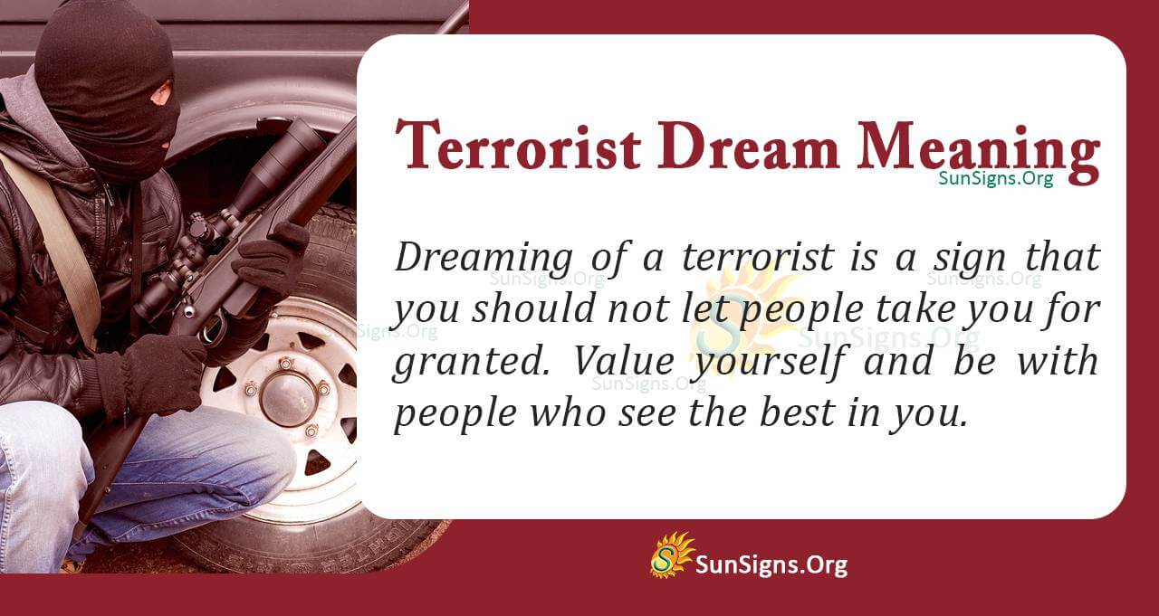 Terrorist Dream Symbol - Meaning, Interpretation and Symbolism ...