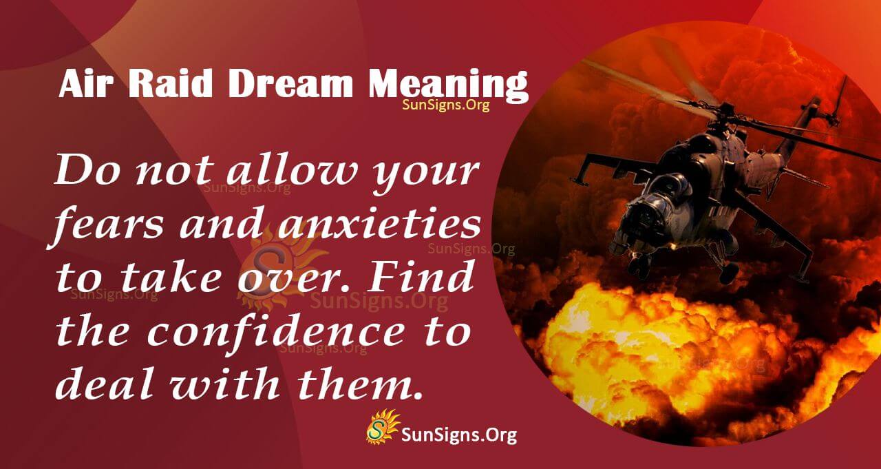 Did You Dream About an Air Raid? Meaning, Interpretation and Symbolism ...