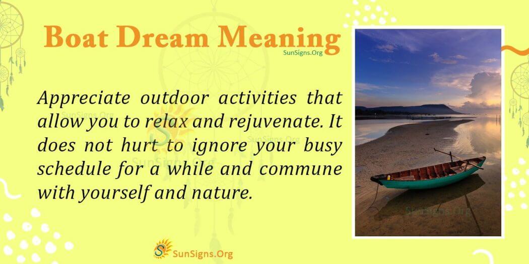 Understanding the Meaning of A Boat Dream - Interpretation and ...