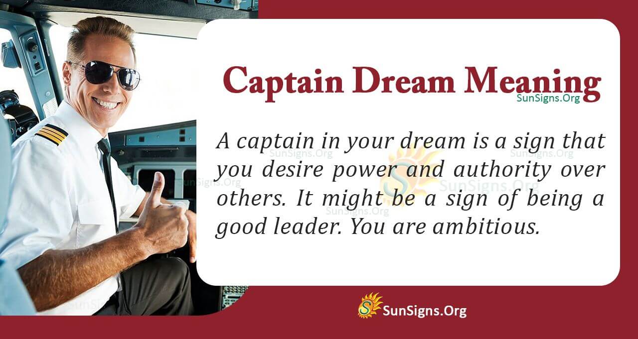 A Captain In Your Dream - Meaning, Interpretation and Symbolism ...
