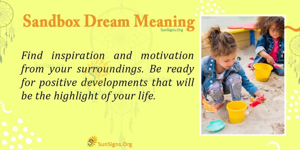 Sandbox In Your Dream - Meaning, Interpretation And Symbolism ...