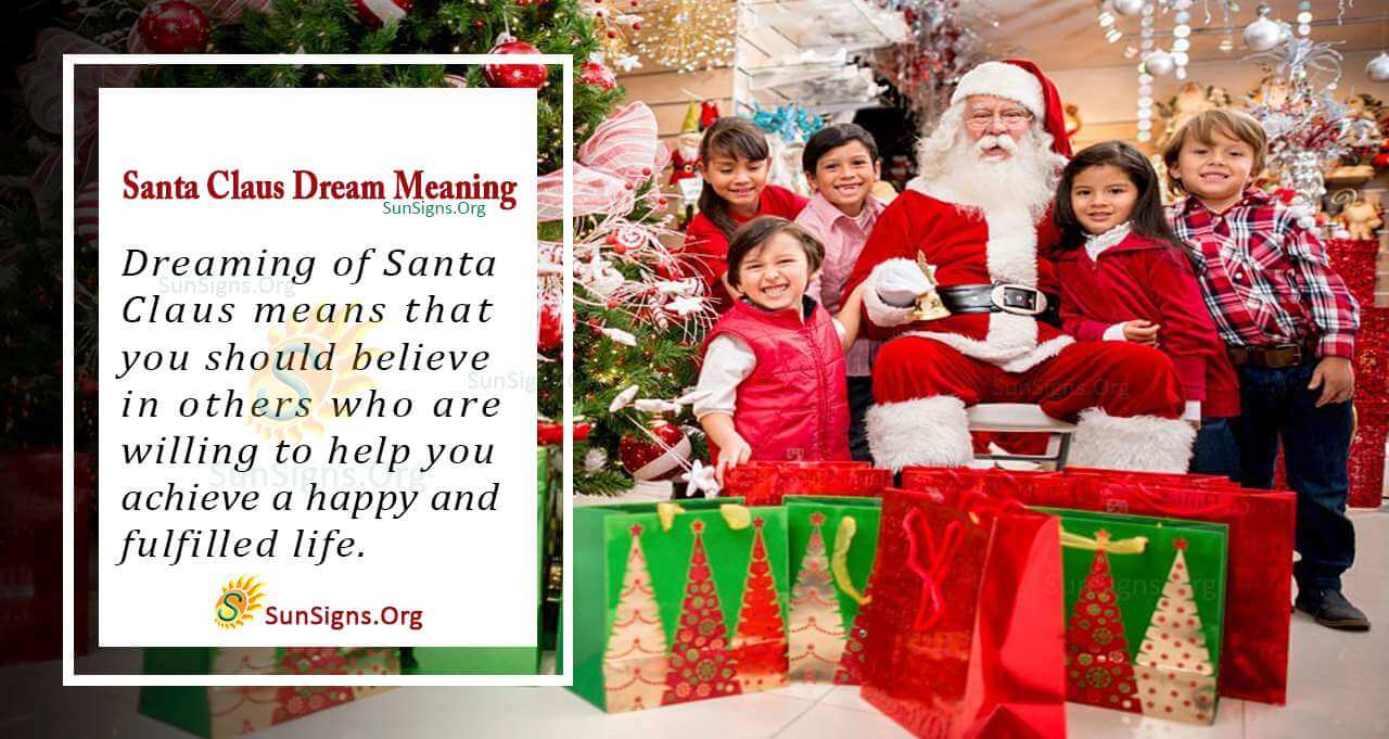 Dream Meaning of Santa Claus - Interpretation and Symbolism